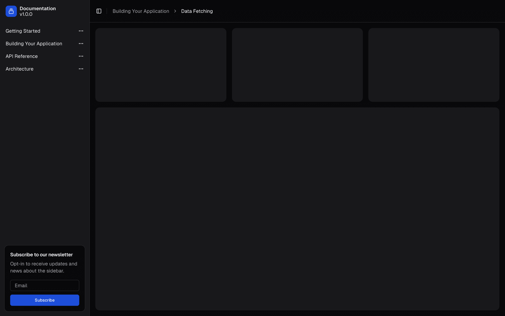 Building Blocks for the Web - shadcn/ui