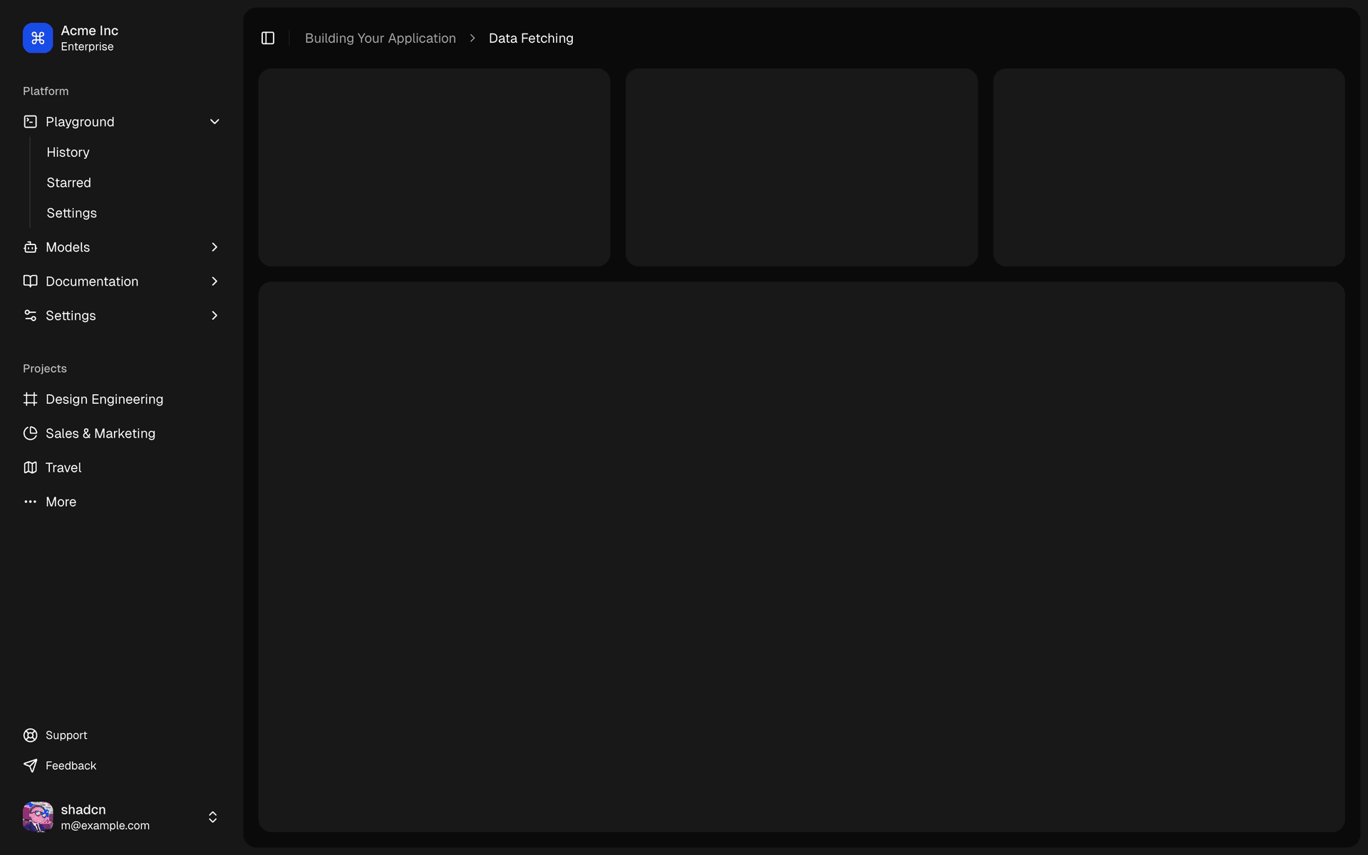 Building Blocks for the Web - shadcn/ui