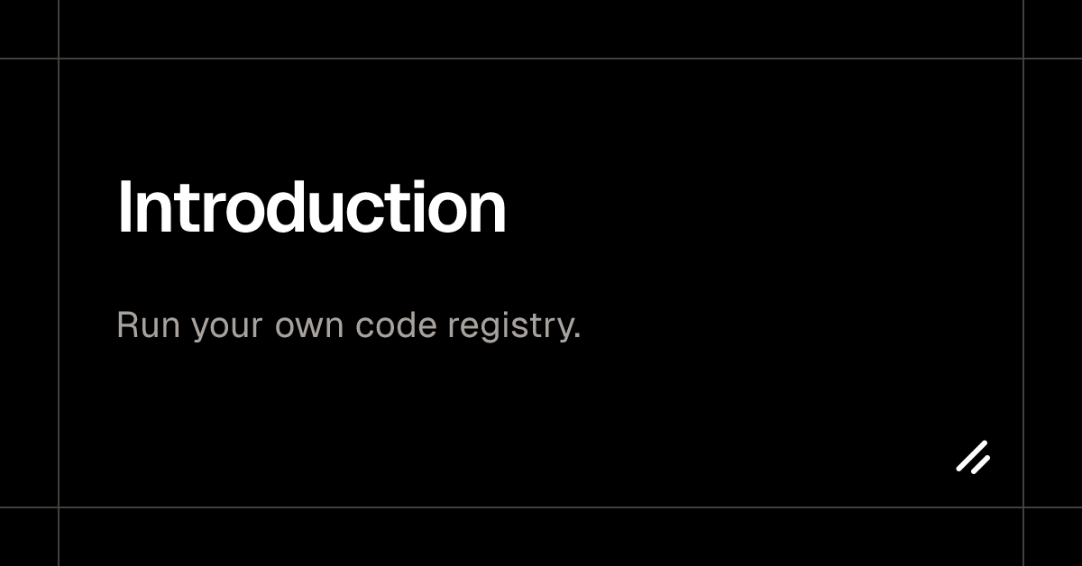 Introduction - shadcn/ui